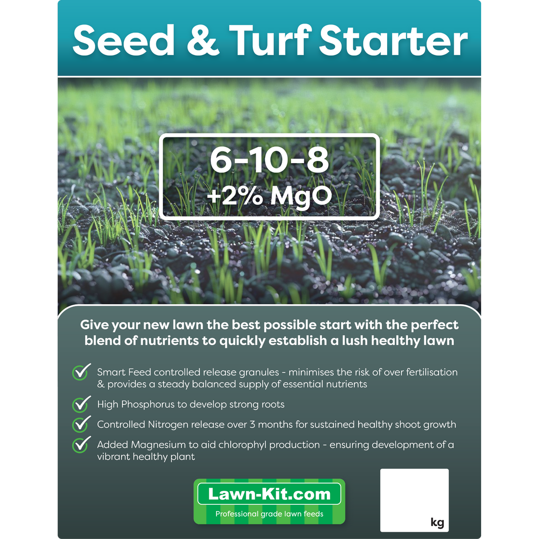 Seed and Turf Starter – Lawn-Kit